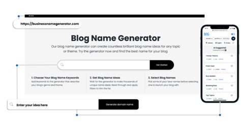 FREE Blog Name Generator 1000 Blog Name Ideas