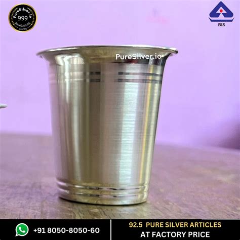 Wholesale Pure Silver Glass V Model