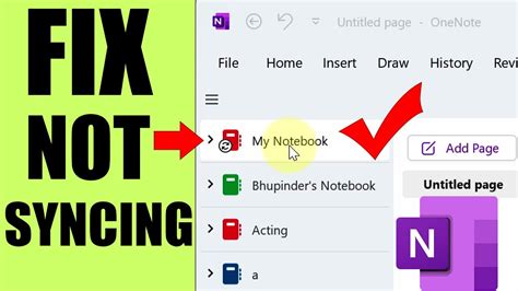 Onenote Not Syncing Fix Youtube