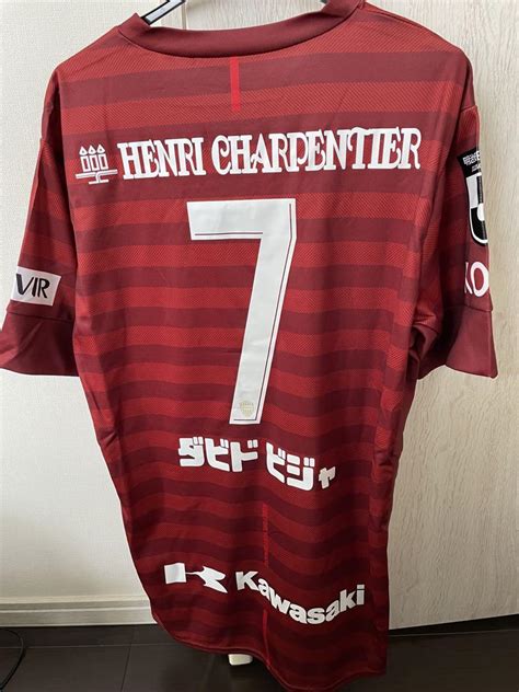 ヴィッセル神戸 ダビド・ビジャ カタカナユニフォーム メルカリ