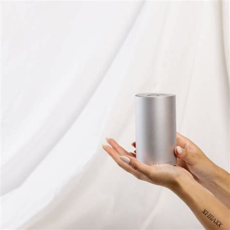 Silver Waterless Pure Essential Oil Diffuser In Essence