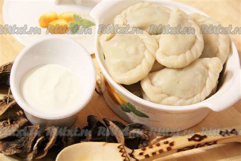 Рецепт вареников с картошкой и грибами 16 фото в рецепте
