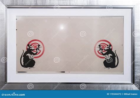 Radar Rat Banksy 2008 Editorial Photography Image Of English 170344472