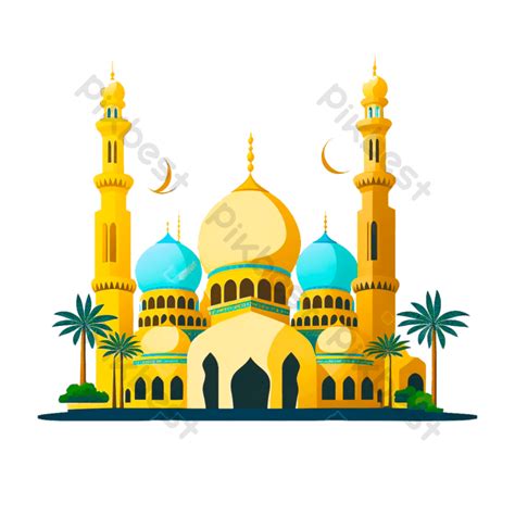 Islamic Mosque Vector Design Png Images Psd Free Download Pikbest
