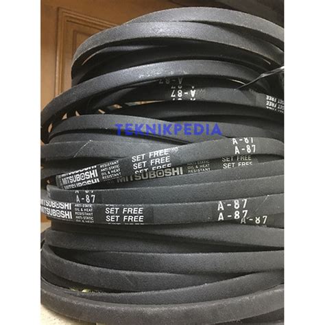 Jual V Belt Mitsuboshi Tipe A81 A82 A83 A84 A85 A86 A87 A88 A89 A90