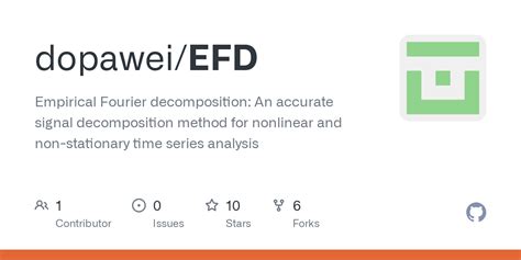 Github Dopaweiefd Empirical Fourier Decomposition An Accurate