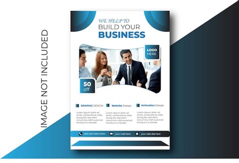 Premium Vector Simple Flayer Design Template Vector