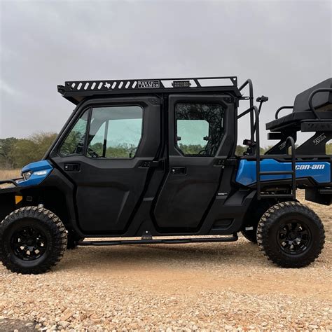 Can Am Defender Limited Crew Max Metal Top Roof Rack By Ranch Armor