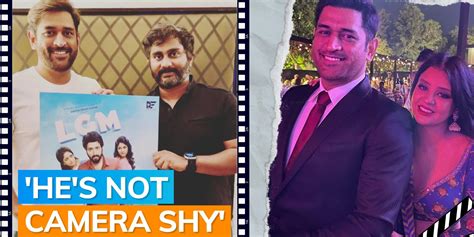 Will Ms Dhoni Venture Into Acting His Wife Sakshi Dhoni Makes Big