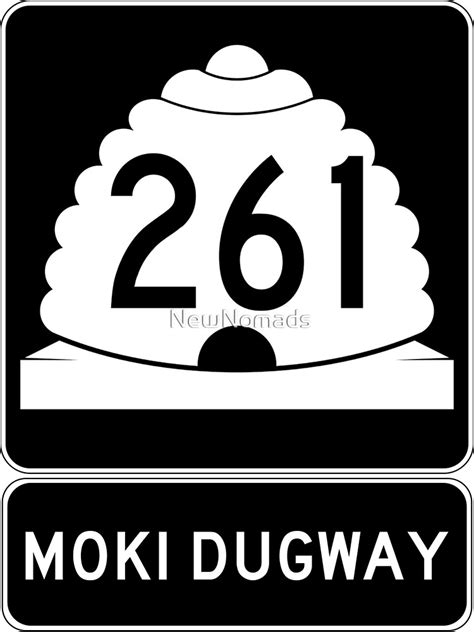Moki Dugway Utah Sr 261 Sticker For Sale By Newnomads Redbubble