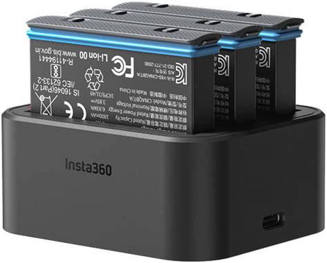 Insta360 Fast Charging Hub For X3 Light Status Fast Charging