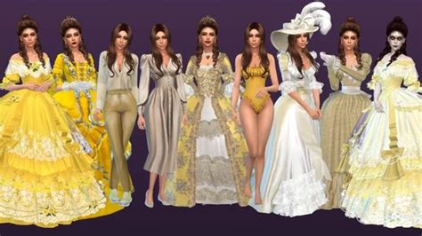 The Sims Resource Braid Bun Hairstyle By S Club Sims Hair Bun