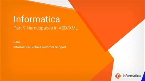 Part 9 Namespaces In Xsdxml Youtube