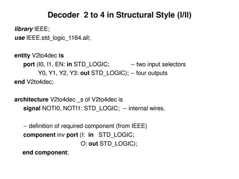 Combinational Circuits Using Vhdl Ppt Download