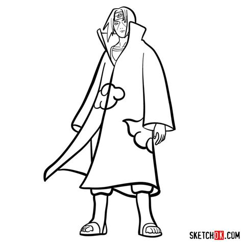 Itachi Uchiha Naruto Naruto Sketch Drawing Itachi Uchiha Naruto