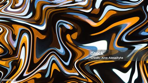 추상 액체 페인트 액화 그림 갈색 검정 파랑 및 흰색 다채로운 이미지 0명에 대한 스톡 벡터 아트 및 기타 이미지 0명 Vj 갈색 Istock