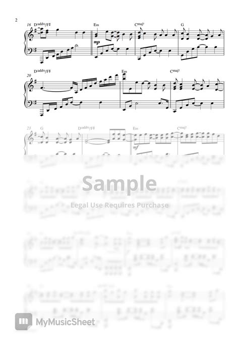 The Cranberries Zombie Piano Sheet By Pianella Piano