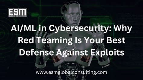Cybersecurity Redteaming Aiinsecurity Machinelearning Ethicalhacking… Esm Global Consulting