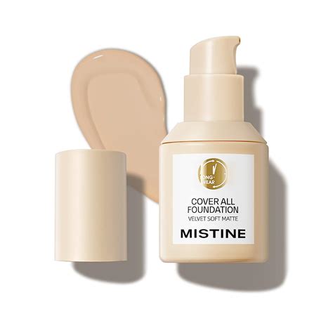 Mistine Base Líquida De Maquillaje De Cobertura Completa Para Pieles