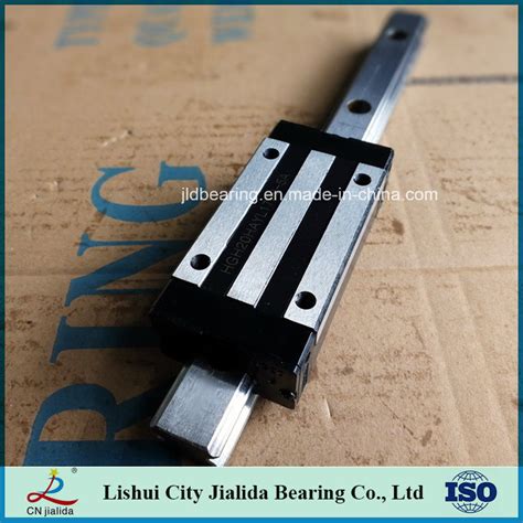 Customized Length Linear Guide With Long Type Slide Block HGH HA Linear Guide Way And