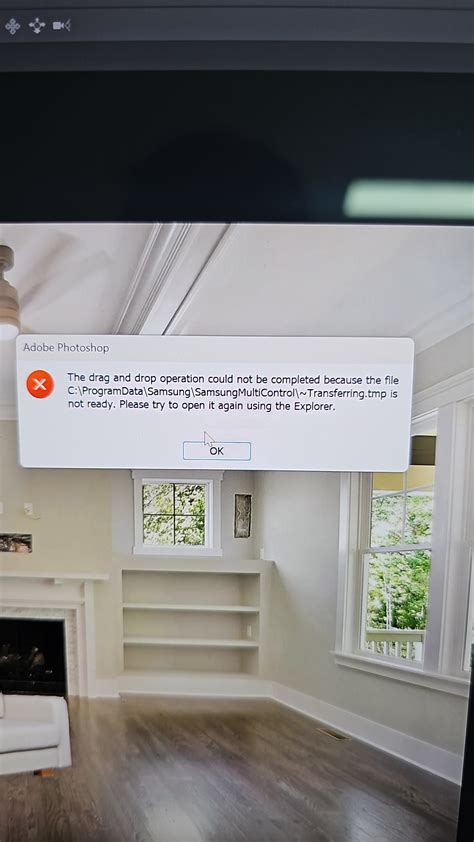 I Am Unable To Drag And Drop From Phone To Pc Sams Adobe Product