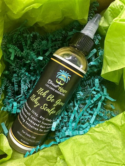 Itchy Scalp Oil Scalp Care Itchy Hair Dreadlocks Locs Twists Braids