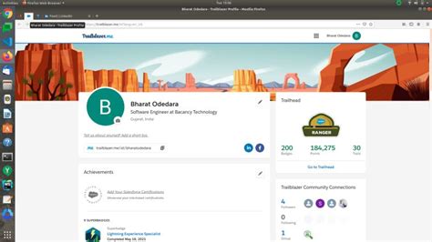 Bharat Odedara On Linkedin Trailblazers Salesforce Trailhead