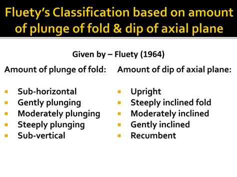 Fold And Its Classification Pptx
