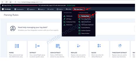 Coralogix Filter Or Custom Log When Using Coralogix Nimtechnology