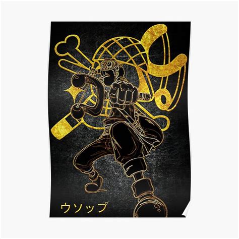 Usopp One Piece Poster For Sale By Glennbutler27 Redbubble