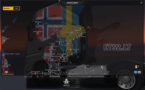 Map With Flags Ets2 Mods