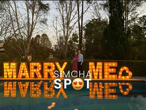 Engagement Of Joe Kattan To Tally Moas Simcha Spot