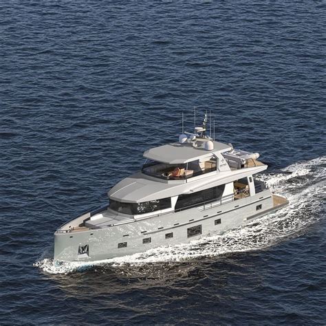 巡游机动游艇 B 78 Bering Yachts 拖网渔船 3舱 排水船体