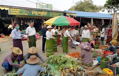 မင်းလှမြို့နယ်တွင် ပလပ်စတစ်အိတ်သုံးစွဲမှု‌လျှော့ချရေး အသိပညာပေး လက်ကမ