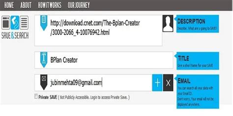 saveandsearch for search results you want to check upon later yourstory