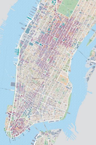 Manhattan Map By Cartifact Avenza Maps