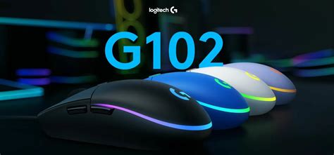 Проводная мышка Logitech G102 Lightsync Геймерская мышка с подсветкой