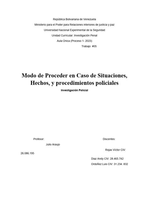 Investigación Penal 05 Descargar Gratis Pdf Secuestro Queja