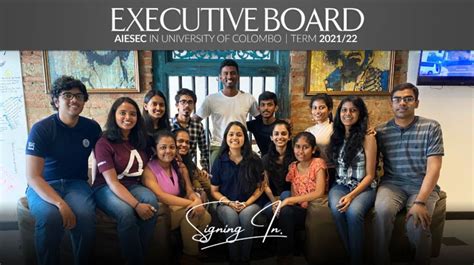 bawanthi imasha on linkedin officially signing in executive board