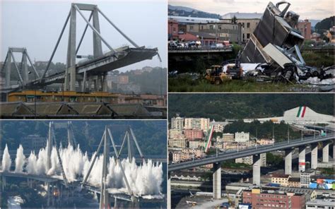 VIADOTTO MORANDI crollo a genova Storia curiosità e tante FOTO