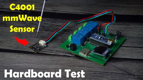 C4001 Mmwave Human Detection Sensor With Arduino And Esp32
