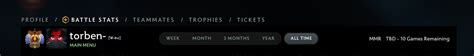 Recalibration 10 Games Remaining Showing Instead Of Mmr Didnt