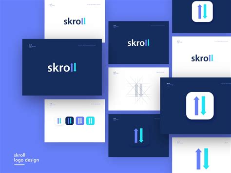 Skroll App Logo Design By Salman Saleem On Dribbble