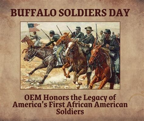 Buffalo Soldiers Day Oem Honors The Legacy Of Americas First African