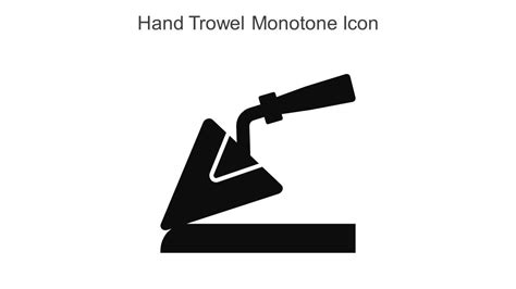 Hand Trowel Monotone Icon In Powerpoint Pptx Png And Editable Eps Format PPT Template