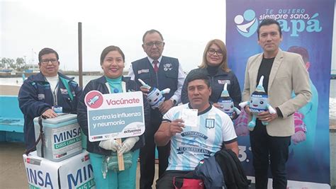 Minsa lanzó campaña de salud integral Te quiero sano papá en el marco del Día del Padre Lo