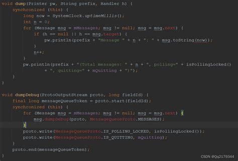 Android Messagequeue用法及分析 Csdn博客
