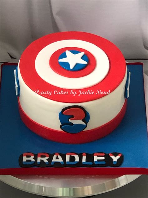 Captain America Shield Cake Captain America Cake America Cake