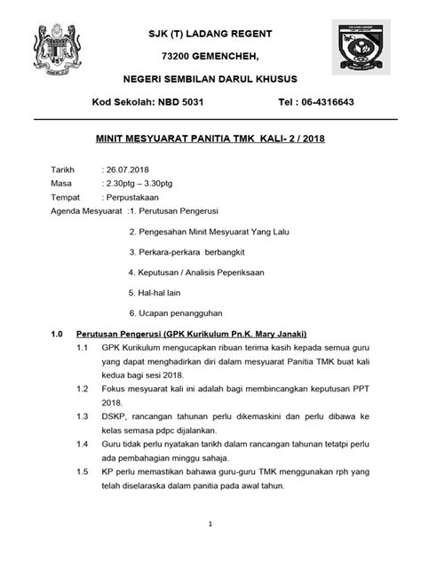 Minit Mesy 2 2018 Pdf