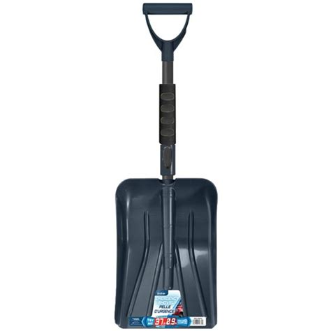 36 To 50 Inch Extendable Swivel Snow Shovel With Chisel Blade Ice